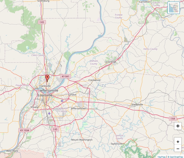 Map Of Southern Indiana Historic Southern Indiana